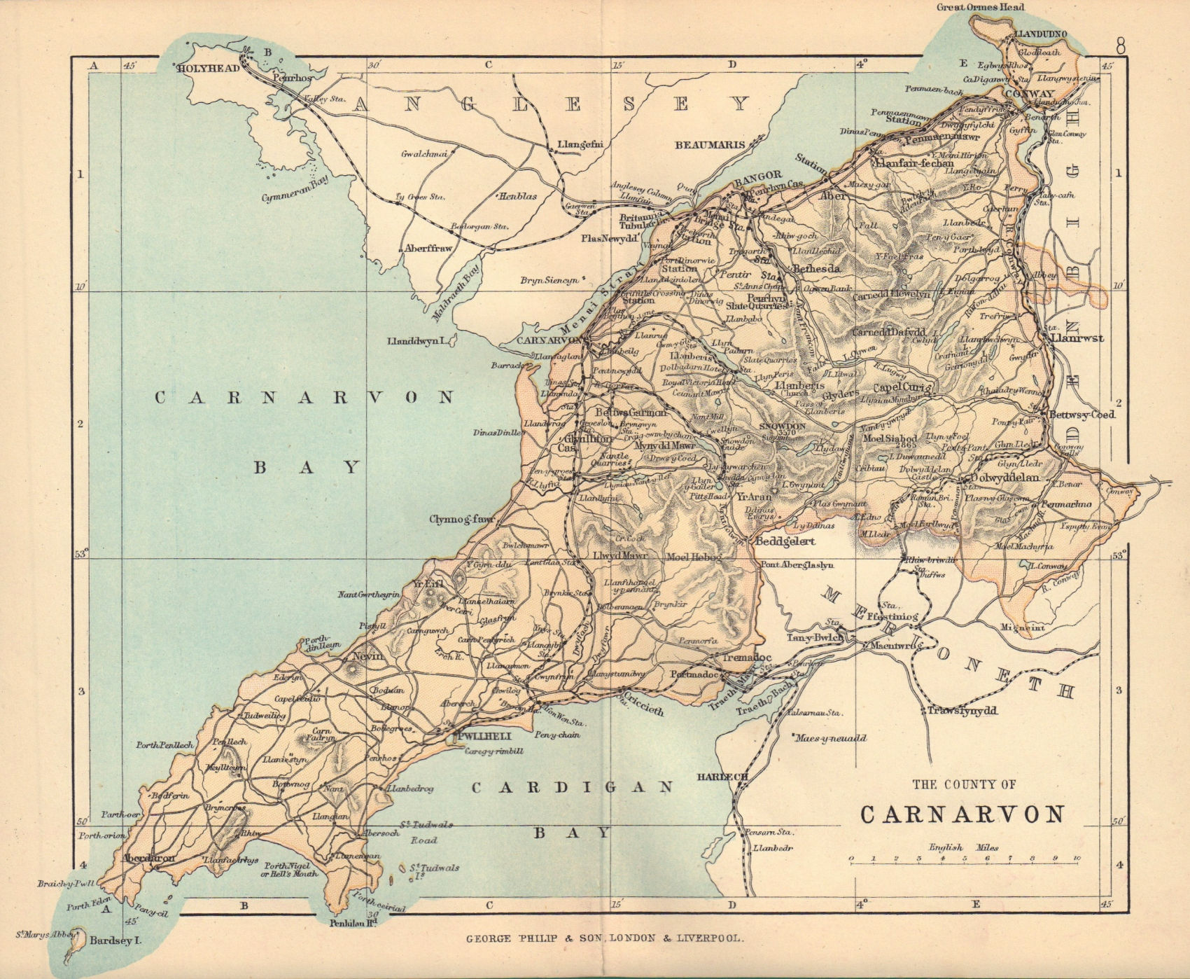 FLINTSHIRE "County of Flint" Rhyl Prestatyn Hawarden Wales BARTHOLOMEW ...