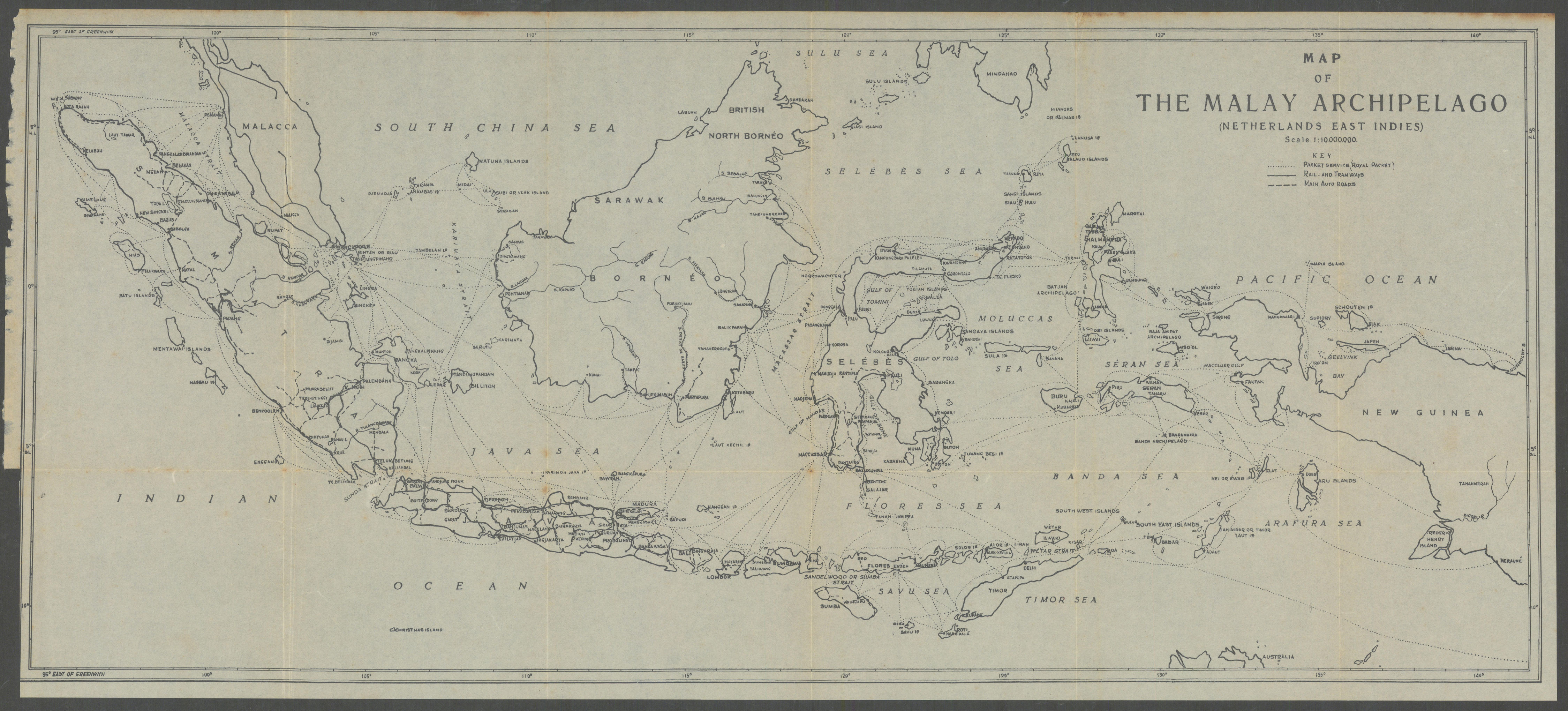 The Malay Archipelago (Netherlands East Indies), Indonesia. VAN STOCKUM ...