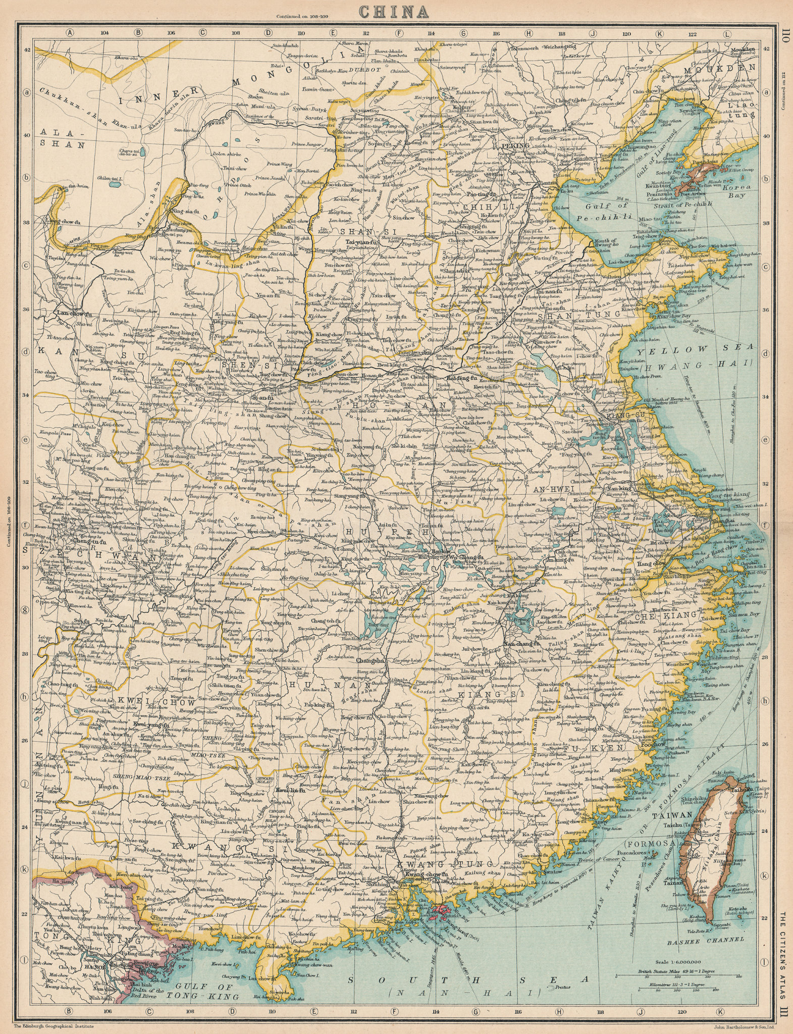 Port Arthur city plan Lüshunkou/Lvshunkou District Ryojun China. SMALL ...