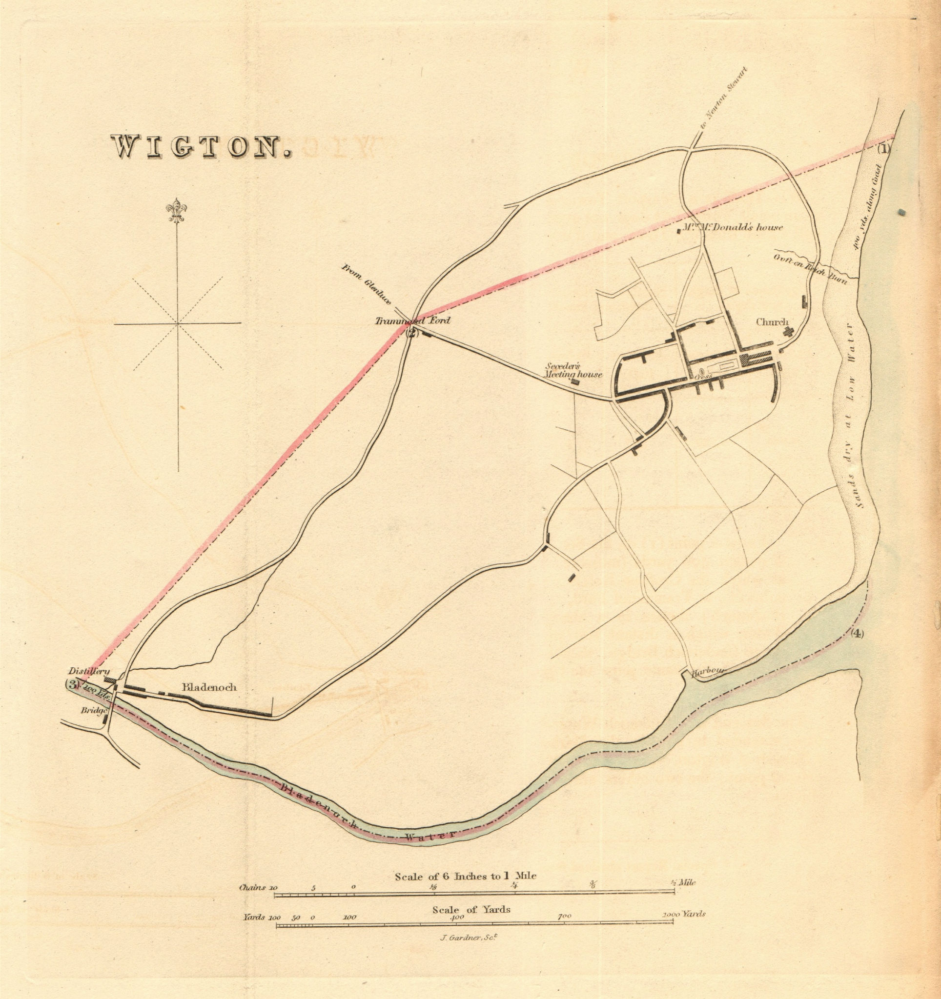 Gardner James Son Antique Plans Of Towns Burghs Boroughs In 