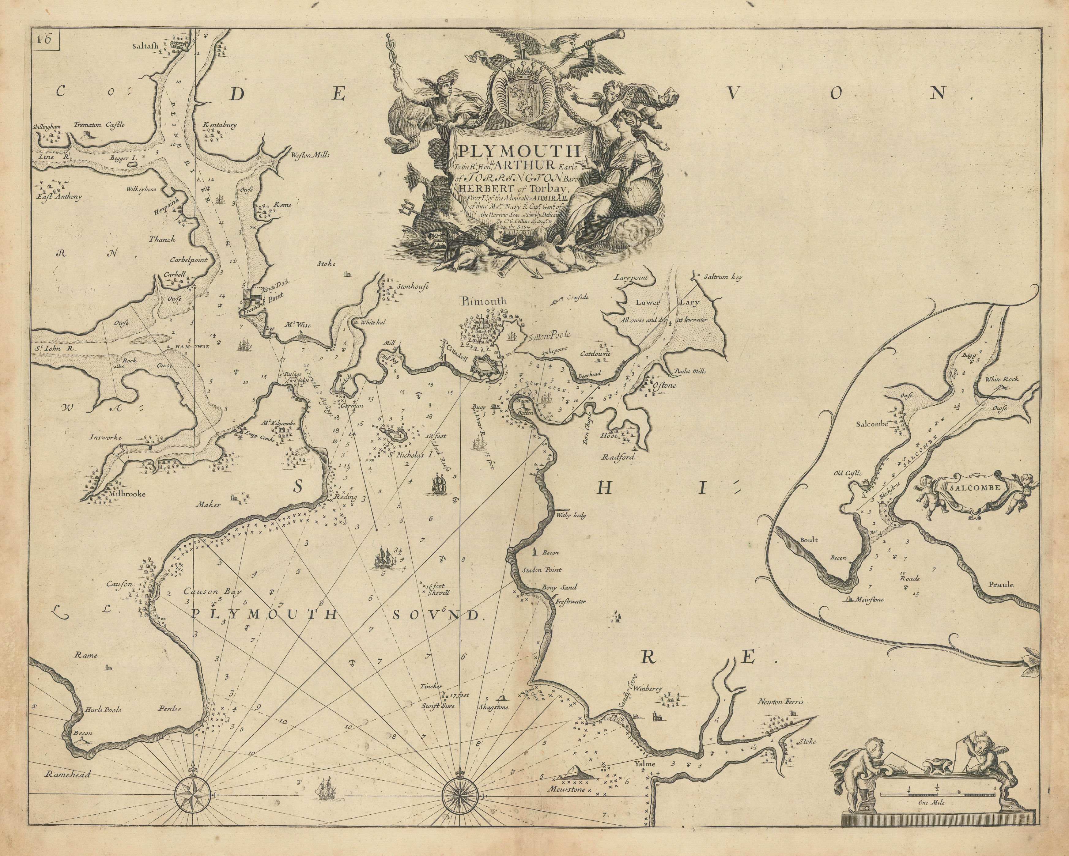 Plymouth Sound Map , Plymouth Sound and Estuaries – EZPJU