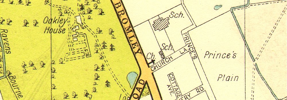 BROMLEY COMMON. Keston Keston Mark Locksbottom Southborough Bromley ...