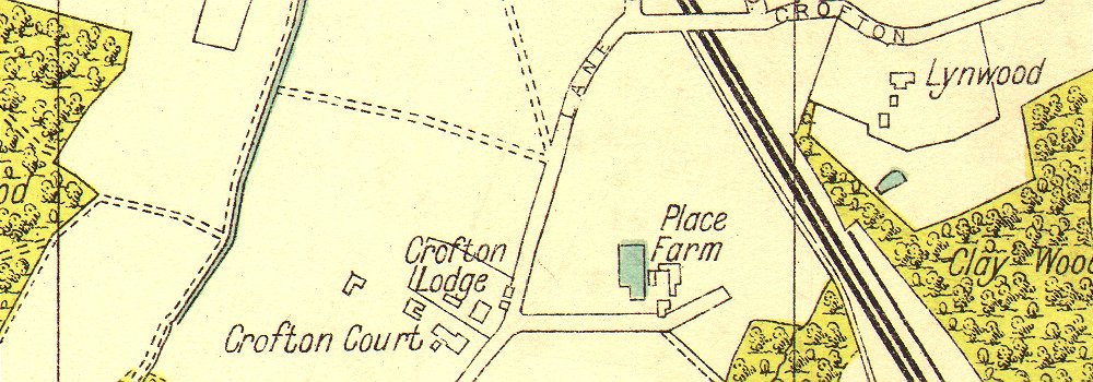 PETT'S WOOD. Orpington Locksbottom Crofton Southborough 1937 old ...
