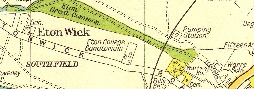 WINDSOR ETON SLOUGH. Clewer Dedworth Chalvey Cippenham Eton Wick 1937 ...