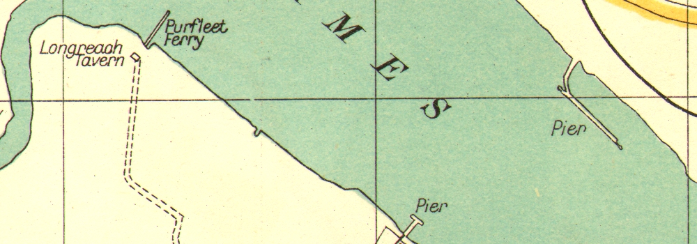 DARTFORD PURFLEET. Aveley Wennington Rainham Temple Hill (Essex/Kent ...