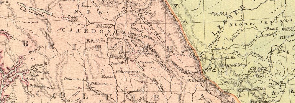 BRITISH COLUMBIA. Vancouver Island.Shows Native American Indian tribes ...