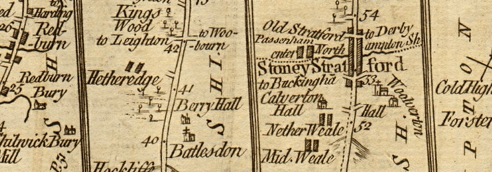 London Barnet St Albans Dunstable Daventry Dunchurch. KITCHIN road map ...