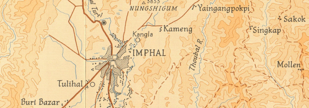 Burma Campaign. Imphal Battlefield 1944. World War 2. Manipur, India ...