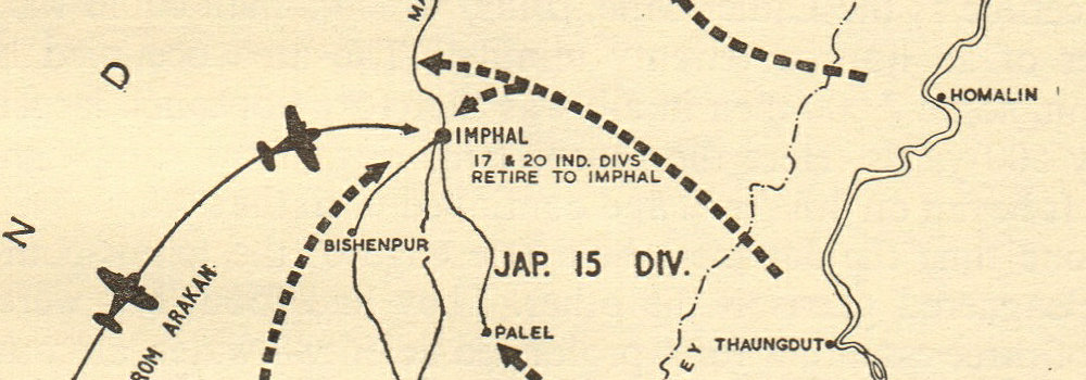 Japanese attacks on Imphal & Kohima March-April 1944. World War 2 Burma ...
