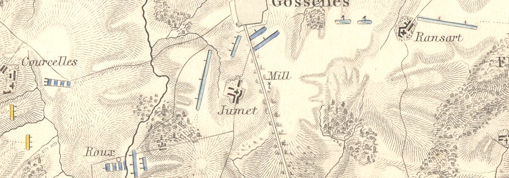 BATTLE OF FLEURUS. 26th June 1794. Charleroi French Revolutionary Wars ...