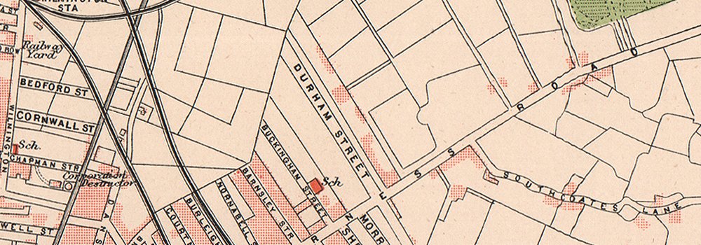 HULL. Antique town/city map plan. Yorkshire 1893 old chart