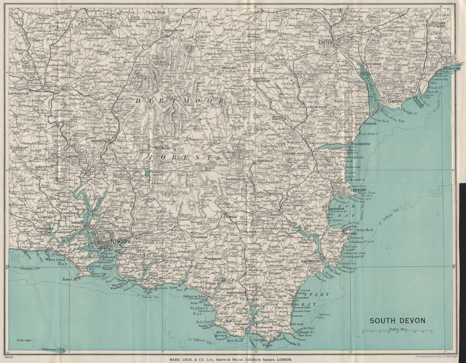 SOUTH DEVON. Dartmoor South Hams Torquay Tamar Valley Plymouth Exeter ...