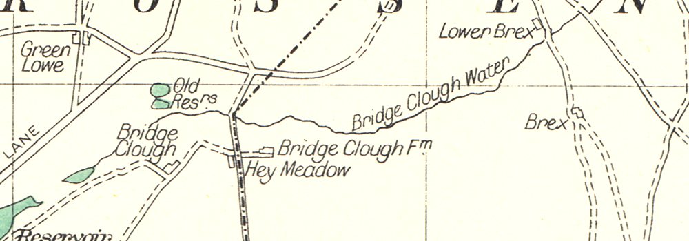LANCS.Waterfoor,Whitewell Bottom,Edgeside Holme,Stacksteads,Rossendale ...