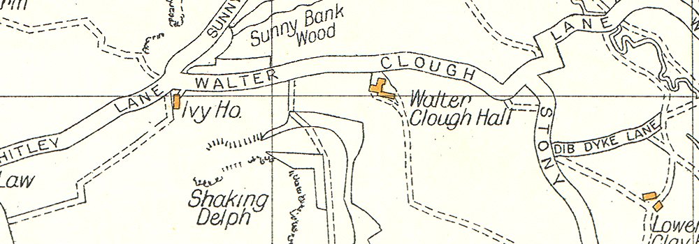 YORKS.Brookfoot,Elland Park,Southowram,Hove Edge,Hipperholme,Lydgate ...