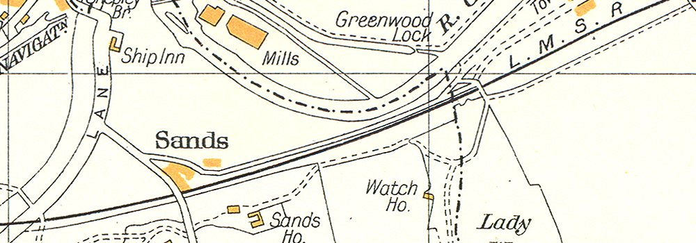 YORKSHIRE Mirfield Whitley Briestfield Ravensthorpe Northorpe Dewsbury ...
