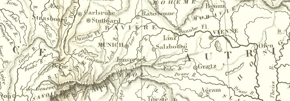 EUROPE. Carte Générale de L'Europe 1859 old antique vintage map plan ...