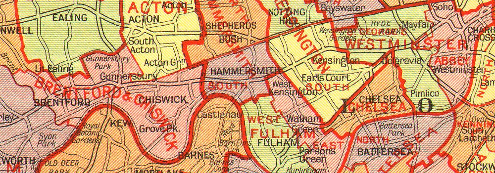 LONDON. Parliamentary Divisions Constituencies Seats Boroughs 1937 old ... LONDON. Parliamentary Divisions Constituencies Seats Boroughs 1937 old ...