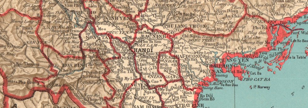 Tonkin Plain Map