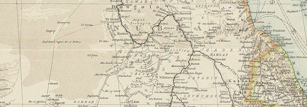 Map Of Africa 1900