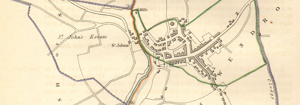 HELSTON borough/town plan. BOUNDARY COMMISSION Helstone Cornwall DAWSON ...