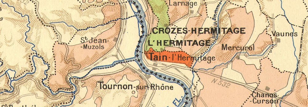 Hermitage Wine Map Of Tuscany