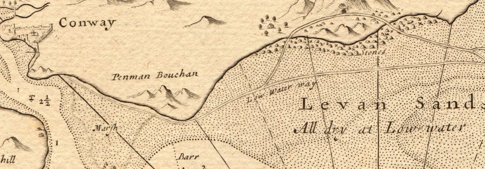 MENAI STRAIT sea chart. Anglesey Bangor Conwy Caernarfon.COLLINS c1774 ...