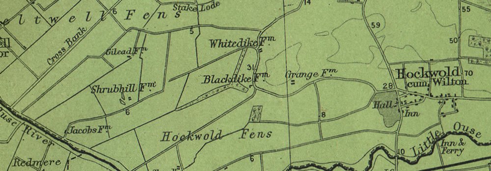 THE FENS Cambridgeshire Isle of Ely Thetford Swaffham East Anglia LARGE ...