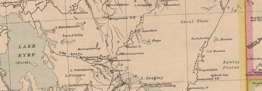 CENTRAL AUSTRALIA DESERTS. Simpson Strzelecki Tirari Sturt Stony. LETTS ...